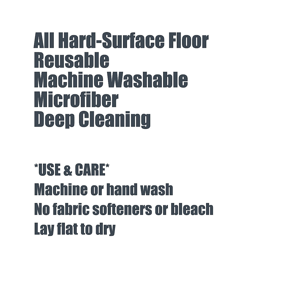 Mop Replace Head [ 3 Pack ] Mop Refills Compatible with O Cedar EasyWring Spin Mop - Microfiber, Deep Cleaning, Machine Washable and Easy-to-Replace