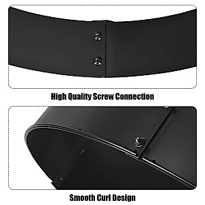 Giantex Fire Ring Heavy Duty Thick Solid Steel Fire Pit Liner 36-Inch Outer/30-Inch Inner Diameter, DIY Fire Pit Rim Above or In-Ground for Outdoor, Patio, Backyard