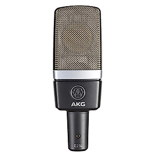 AKG C214 Pro Condenser Microphone Bundle with Reflection Filter & Tripod Mic Stand