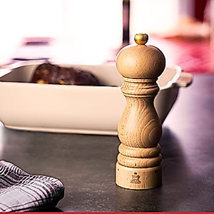 Peugeot - Paris u’Select Salt and Pepper Mill Set - Adjustable Grinders - Beechwood, Natural, 7in, (2/23386)