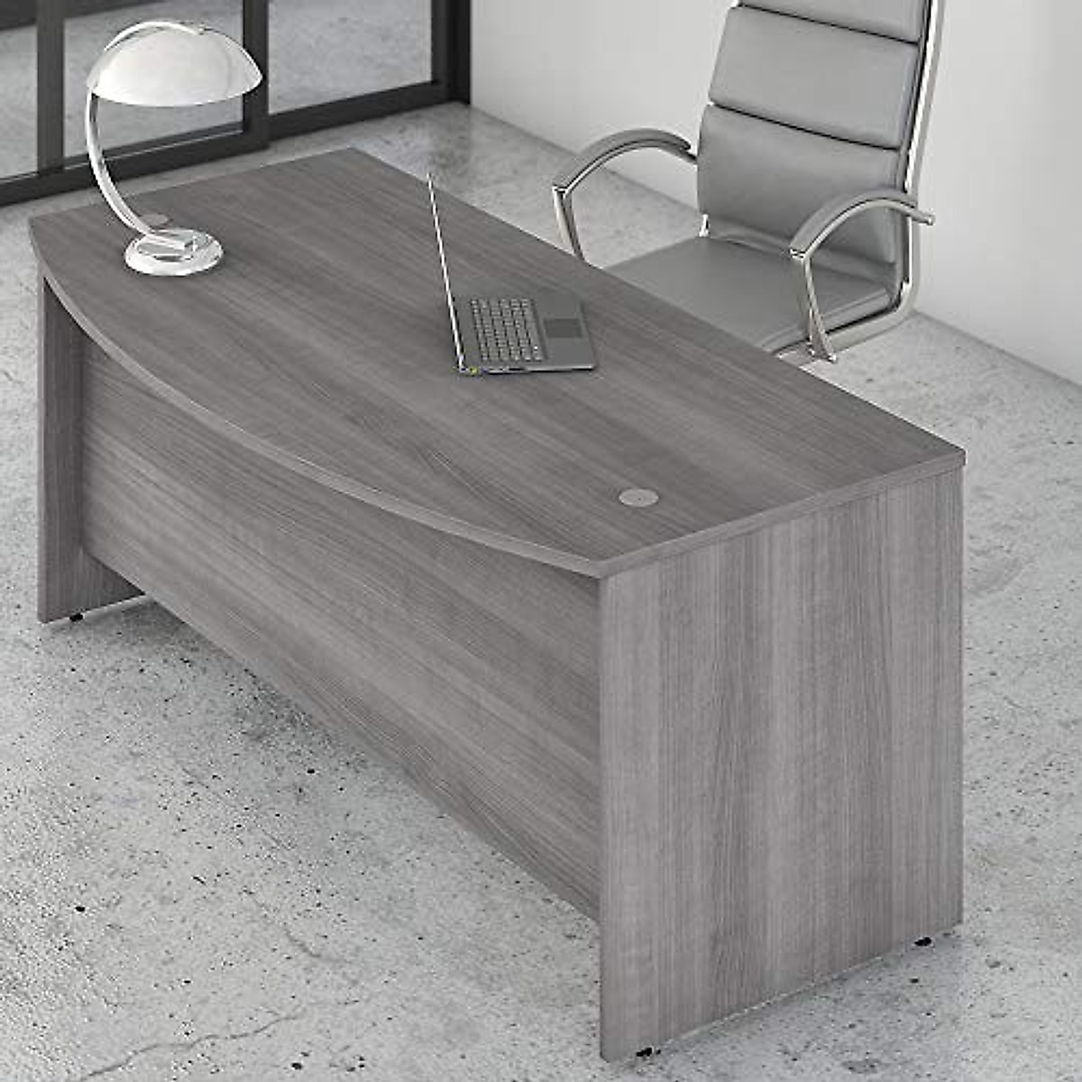Bush Business Furniture Studio C Home Office Desk, 72W x 36W, Platinum Gray