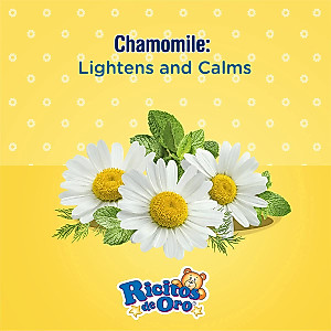 Ricitos De Oro Baby Cleansing Bar Soap with Extract Calming Effect, Chamomile, 6-Pack of 3.5 Oz Each Soap, 6 Soaps