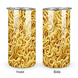Instant Noodles Funny Coffee Mug Stainless Steel Travel Insulated Tumbler Double Wall Water Cup 10 Oz