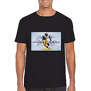 FC Carino Marshall Faulk - Men's Crewneck T-Shirt FCA #FCAG342252, Black, XXX-Large