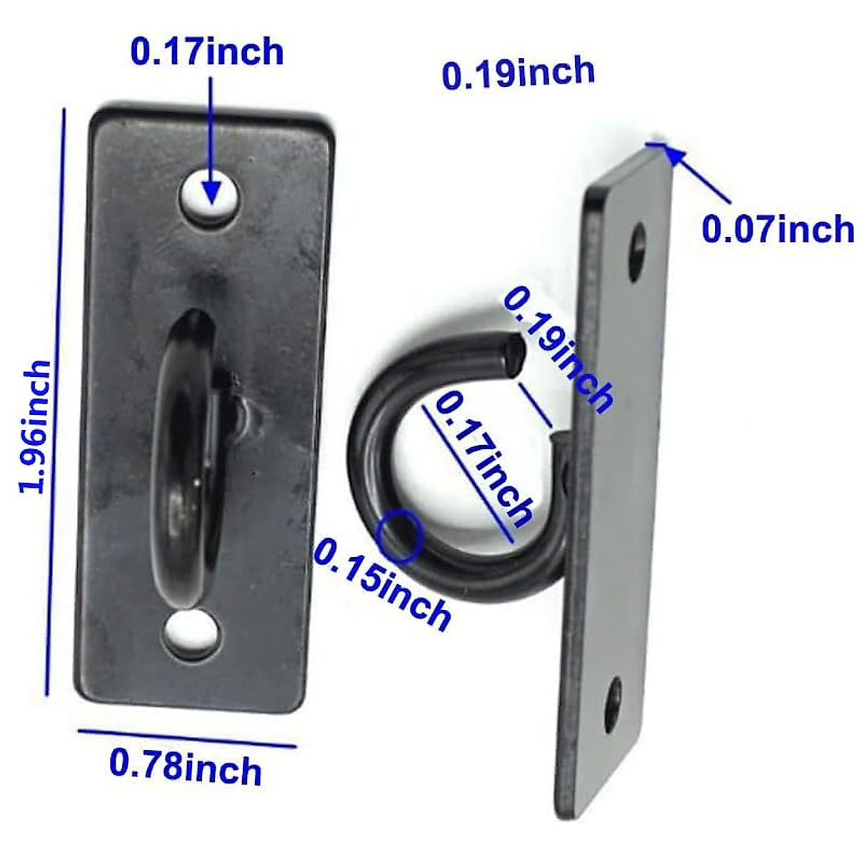 bjsdkff 8 Pcs Resistance Bands Wall Anchor,Ceiling Mount Anchor Wall Mount Anchors for Resistance Bands Resistance Bands Exercises, Battle Ropes, Body Weight Strength Training Systems