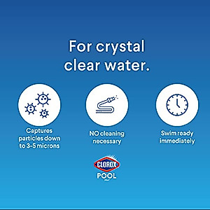 Clorox Platinum Edition Premium Pool Filter | Replacement for Hayward C751, Hayward C900RE, Unicel C-8411 / C-8409, Pleatco PA76 / PA90, Filbur FC-1256 / FC-1292 | 90 sq ft eq Meltblown Filter Media