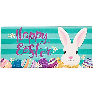 Evergreen Sassafras Bundle - Set of 5 Holidays Interchangeable Entrance Doormats | Indoor and Outdoor |22-in x 10-in doormats and 30-in x 18-in Tray | Non-Slip Backing | Low Profile | Home Décor