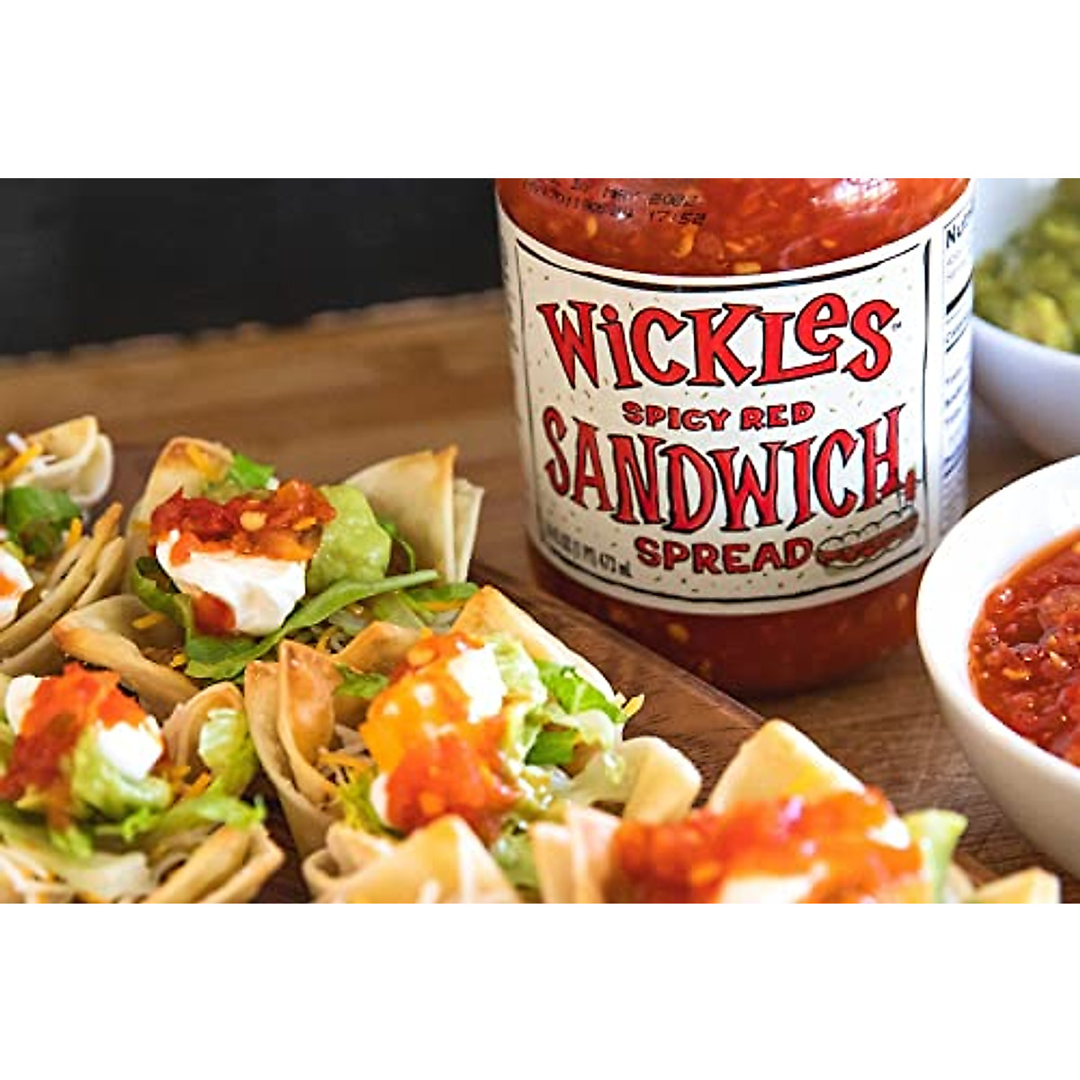 Wickles Spicy Red Sandwich Spread, 16 OZ (Pack of 2)