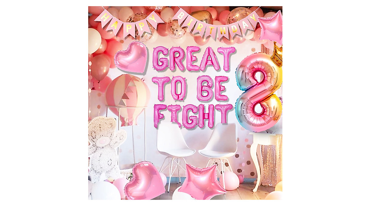 Celebrate 8th Birthday with Unique 'Eight is Great' Party Decor