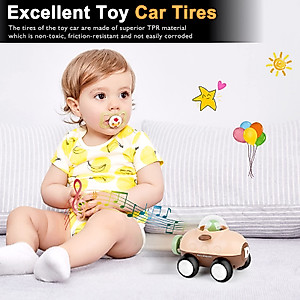 FVLFIL 4PCS Toy Car Electric Music Set, OYN Food Grade ABS Material Car, Plane, Train, Submarine Vehicle Four-Piece, Gift Specially Designed for Children and Babies (More Than 12 Months)………