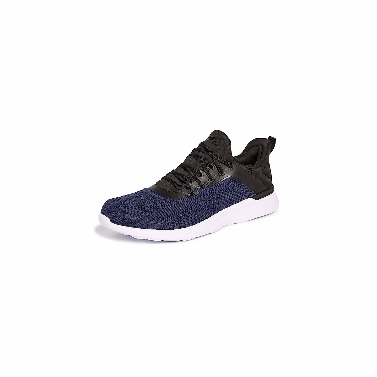 Athletic Propulsion Labs (APL) Men's Techloom Tracer Sneaker, Black/Navy/White, 10.5