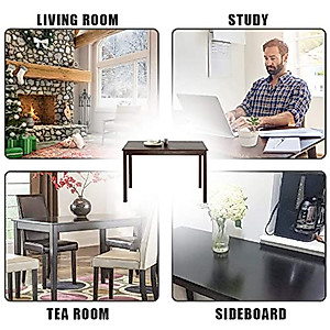 Dining Table Kitchen Table Dining Room Table Small Kitchen Table for Small Spaces Table Dinner Table Home Furniture Rectangular Modern