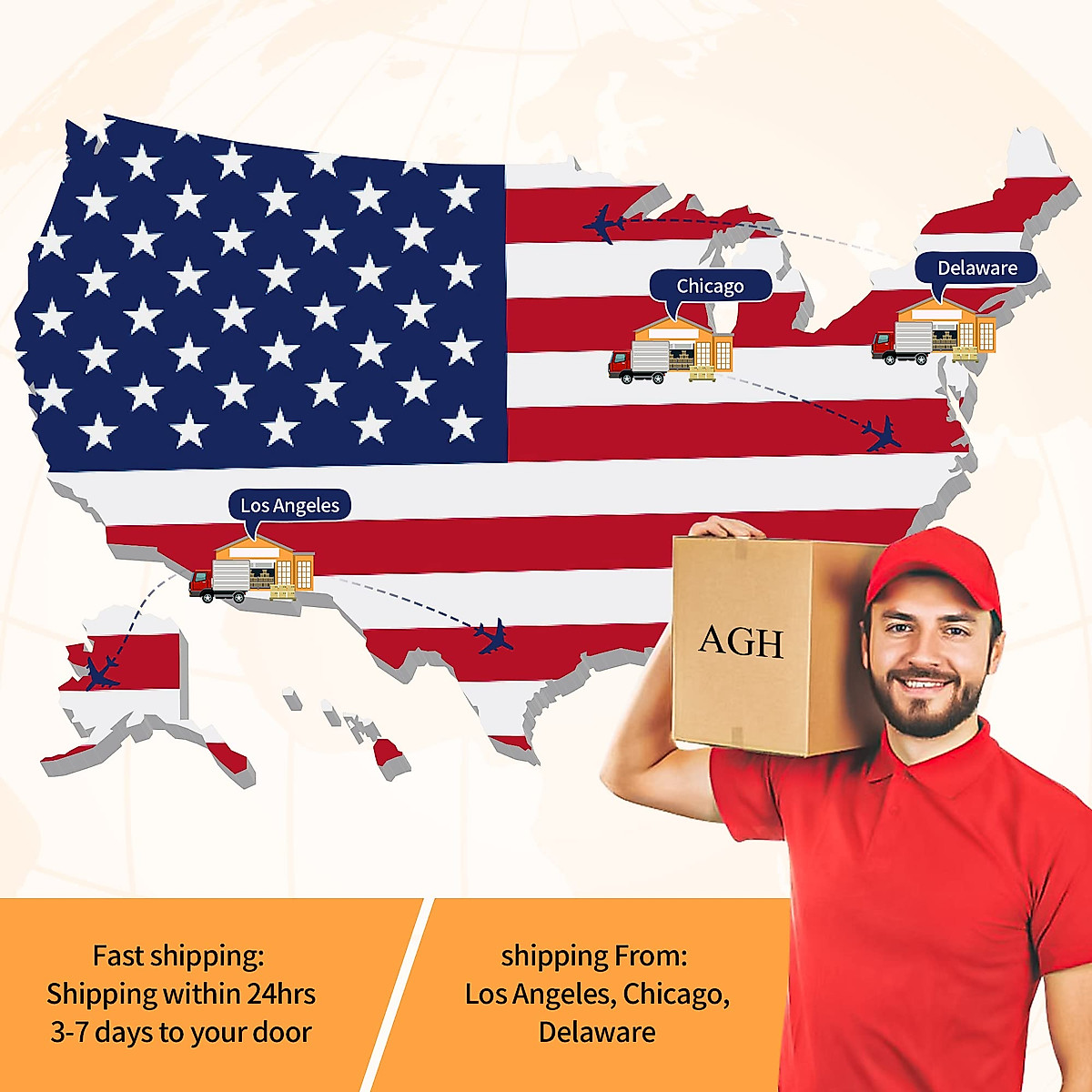 AGH 16OZ Sublimation Glass Blanks with Bamboo Lid and Plastic Straws, 12 Pack Transparent Chameleon Glasses Tumbler Mason Jar Cups for Iced Coffee, Juice, Soda, Drinks