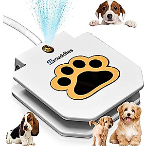 Dog Fountain Water Fountain For Dogs Dog Sprinkler Dog Toys for Large Or Small Dog Bowl Alternative Pet Water Fountain Dog Drinking Fountain
