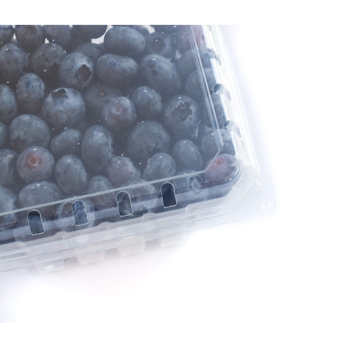 35 PACK - Plastic Berry Basket/Produce Containers - Pint Size for Blueberries, Raspberries, Strawberries