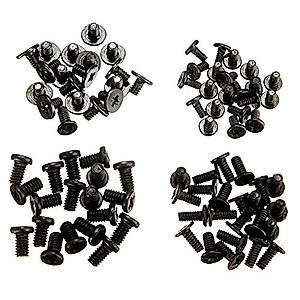 OPYTR Screw Anchors 300pcs Black Computer Parts Metal Screws Set for Laptop Computers in Stock Anchors