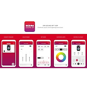 Ion Audio Total PA Premier High Power Bluetooth PA System with Lights (Renewed)