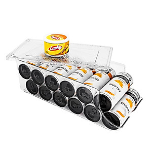 SCAVATA Skinny Can Organizer & Soda Can Organizer for Refrigerator