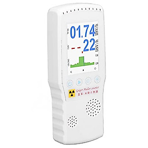 EVTSCAN Home Nuclear Radiation Tester Handheld High Accuracy Digital Radiation Dose Alarm Detector