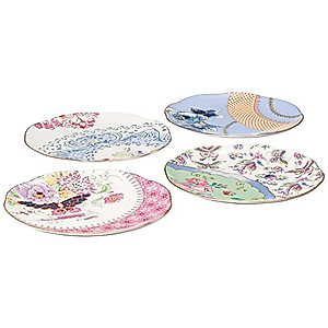 Wedgwood Butterfly Bloom Plates, Set of 4
