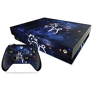 MightySkins Skin Compatible with Microsoft Xbox One X - Capricorn | Protective, Durable, and Unique Vinyl Decal wrap Cover | Easy to Apply, Remove, and Change Styles | Made in The USA