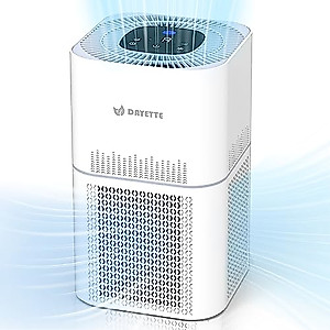 Dayette HEPA Air Purifiers for Home Large Room, CADR 300+m³/h Up to 1290ft² with Air Quality Sensor, H13 True HEPA Filter Remove 99.97% of Dust, Mold, Allergies, Odor, Pets Dander, Smoke, Pollen