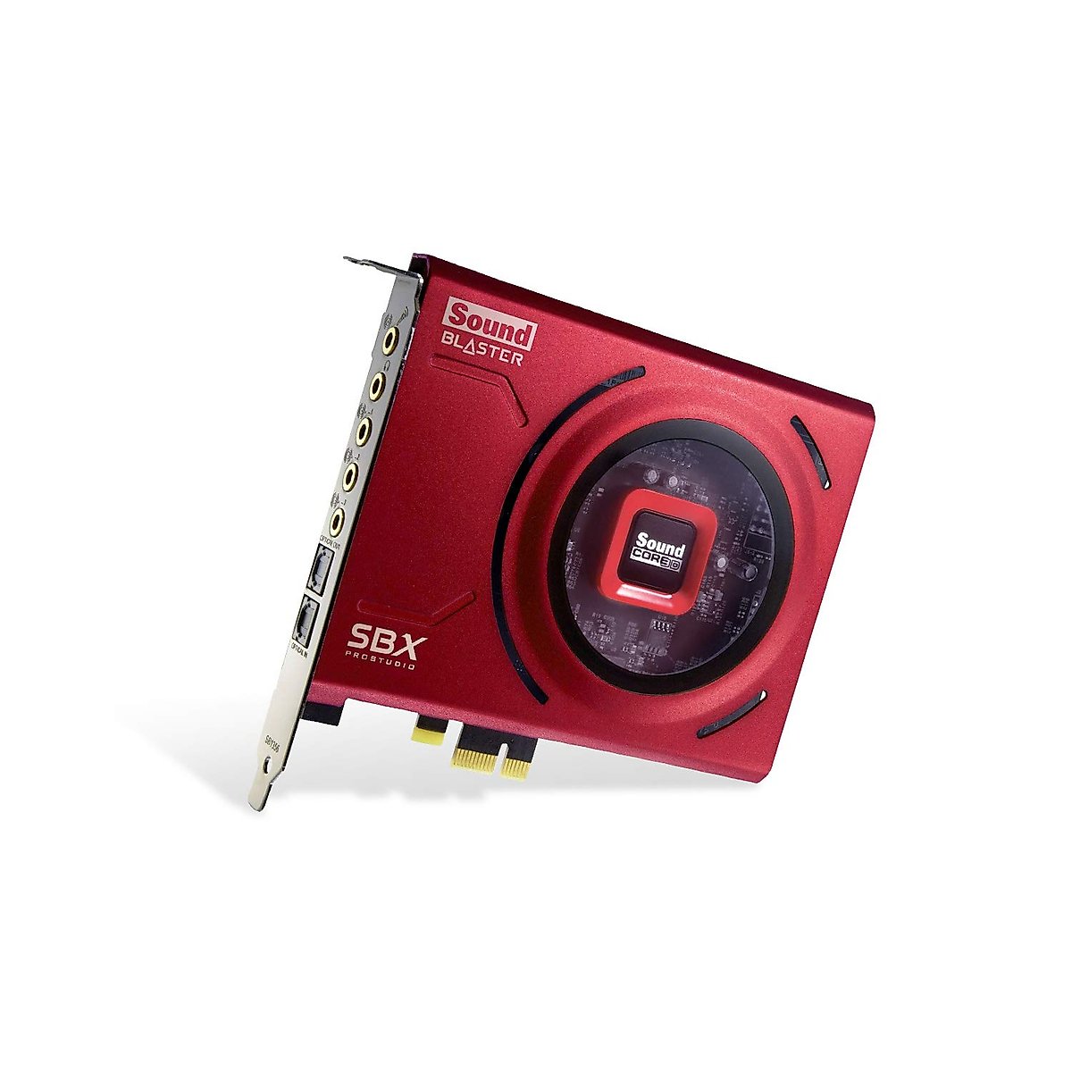 Creative Sound Blaster Z SE Internal PCI-e Gaming Sound Card and DAC, 24-bit / 192 kHz, 116 dB SNR, ASIO, 600Ω Headphones Amp, Mic EQ, Discrete 5.1 / Virtual 7.1, Supports Dolby Digital Live, DTS