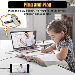 DIGITNOW HDMI Video Capture Card, 4K HDMI to USB 2.0 Video Audio Converter, Full HD 1080p for Editing Video/Games/Streaming/Online Teaching