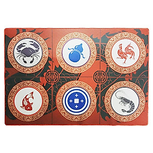 Pop Bunny BAU Cua Ca Cop - Chinese New Year Dice Game - Fish Prawn Crab Dice Game - Lunar New Year Game