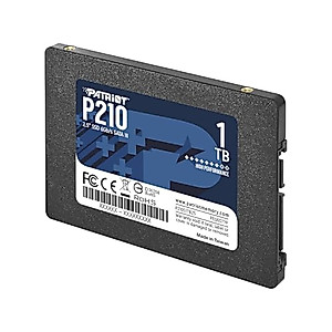 Patriot P210 1TB Internal SSD - SATA 3 2.5" - Solid State Drive - P210S1TB25