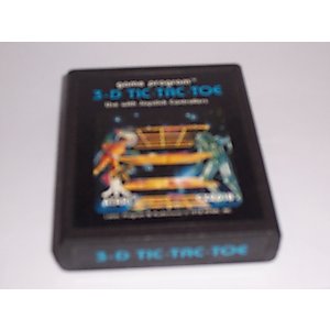 Atari 2600 Game Cartridge - 3-D Tic-Tac-Toe
