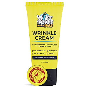 Bulldog Skin Care(Pack of 3-6oz)Wrinkle Paste for Bulldog+Dog Paw Balm Dogs & Dog Nose Balm+Skin Soother for Dog-Say Bye To Rash,Redness On French Bulldog &English Bulldog,Pug-Frenchie Dog Accessories