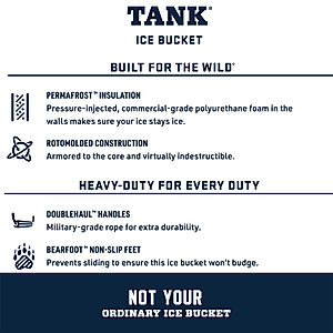 YETI Tank 45 Bucket Cooler, Desert Tan