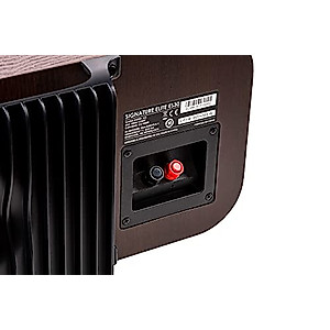 Polk Signature Elite ES30 Center Channel Speaker - Hi-Res Audio Certified, Dolby Atmos & DTS:X Compatible, 1" Tweeter & Two 5.25" Woofers, Dual Power Port for Effortless Bass, Contemporary Walnut