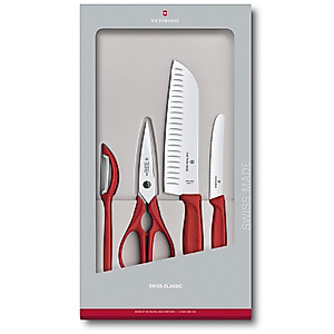 Swiss Classic Kitchen Set, 4-Piece, Multiple