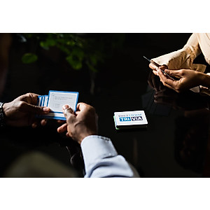 BibleStorm Fun, Educational Bible Trivia Card Game - Flashcards for Bible Study - 50 Questions with Multiple Scripture References per Answer - Play by Yourself or with Family and Friends