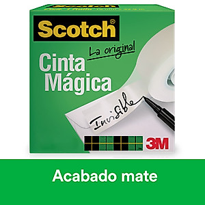 Scotch Magic Tape, 3 Refill Rolls, Numerous Applications, Invisible, Engineered for Office and Home Use, 3/4 x 1296 Inches, Boxed (810-3PK)