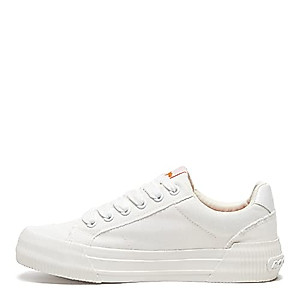 Rocket Dog Women's Cheery Sneaker, Canvas White, 8
