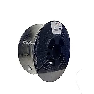 Basics 3D Professional 3D Printer Filament, Black, PLA Bioplastic Composite, 1.75mm, 1.0 Kg, Filament Compatible with Prusa, Creality, FlashForge and Most FDM Printers, Made in USA