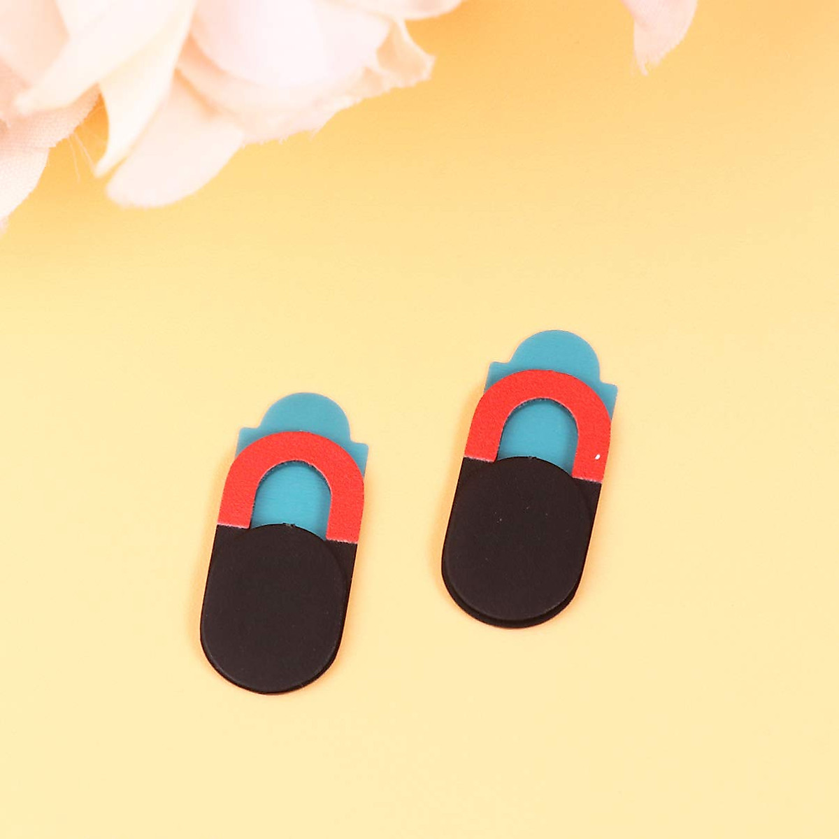 Uonlytech Computer Camera Black Stickers 6PCS Phone Webcam Cover Web Camera Cover for Laptop Computer Tablet Phone Privacy Sticker(Black) Computer Tablets Computadoras Laptop