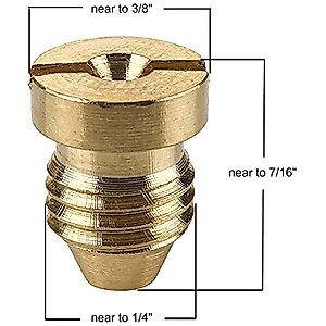 M MINGLE Foam Cannon Orifice Nozzle Tips and Foam Maker, Universal 1.1 mm Thread Nozzle and Mesh Filter for Snow Foam Lance, 3000 PSI