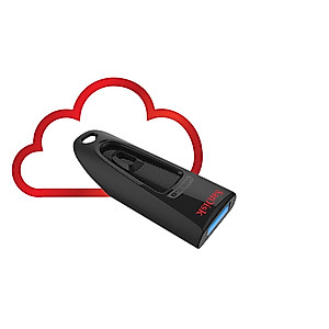 SanDisk SDCZ48-128G-GC46 128GB Ultra USB 3.0 Flash Drive and Cloud