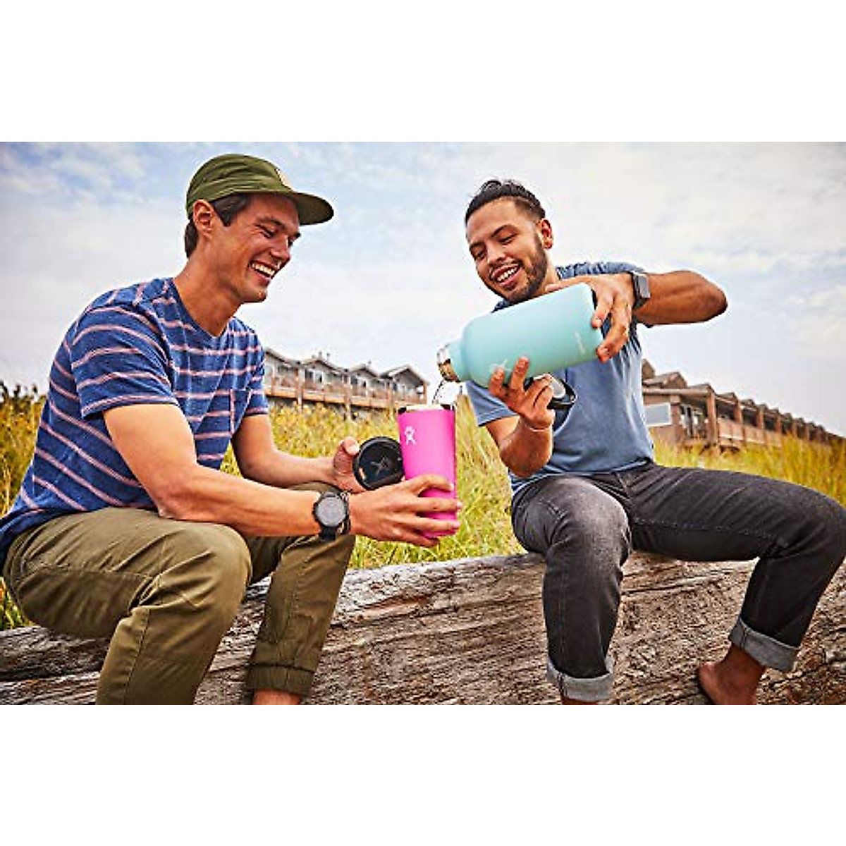 Hydro Flask 32 oz. Tumbler - Stainless Steel, Reusable, Vacuum Insulated with Press-In Lid , Alpine