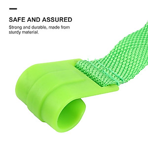 4Pcs Pull Ring Baby Bed Stand Up Rings Baby Cot Rings Walking Assistant for Baby Toddler