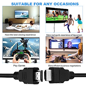 10 Pack High Speed Hdmi Male to Male Cable 2 Feet