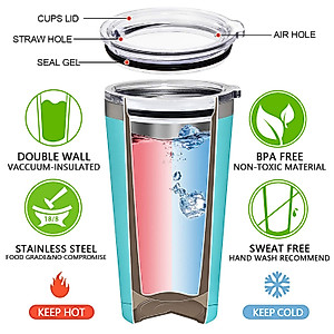 Fufendio Best Friend Birthday Gifts for Women - Friendship Gifts - Vacuum Insulated Tumbler Cup