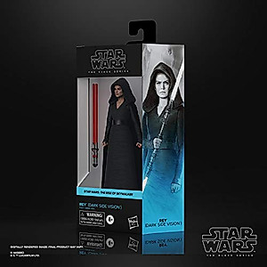 STAR WARS The Black Series Rey (Dark Side Vision) Toy 6-Inch Scale The Rise of Skywalker Collectible Action Figure, Ages 4 and Up, Multicolored (F1307)