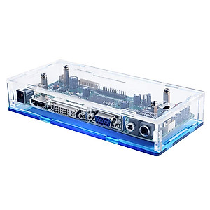 GeeekPi NT68676 Case Kit, HDMI+VGA+DVI+Audio Input LCD Controller Driver Board or HSD190MEN4 M170EN06 17" 19" 1280x1024 4CCFL 30Pins LCD Panel + Acrylic case Fit for Arcade1Up Monitor