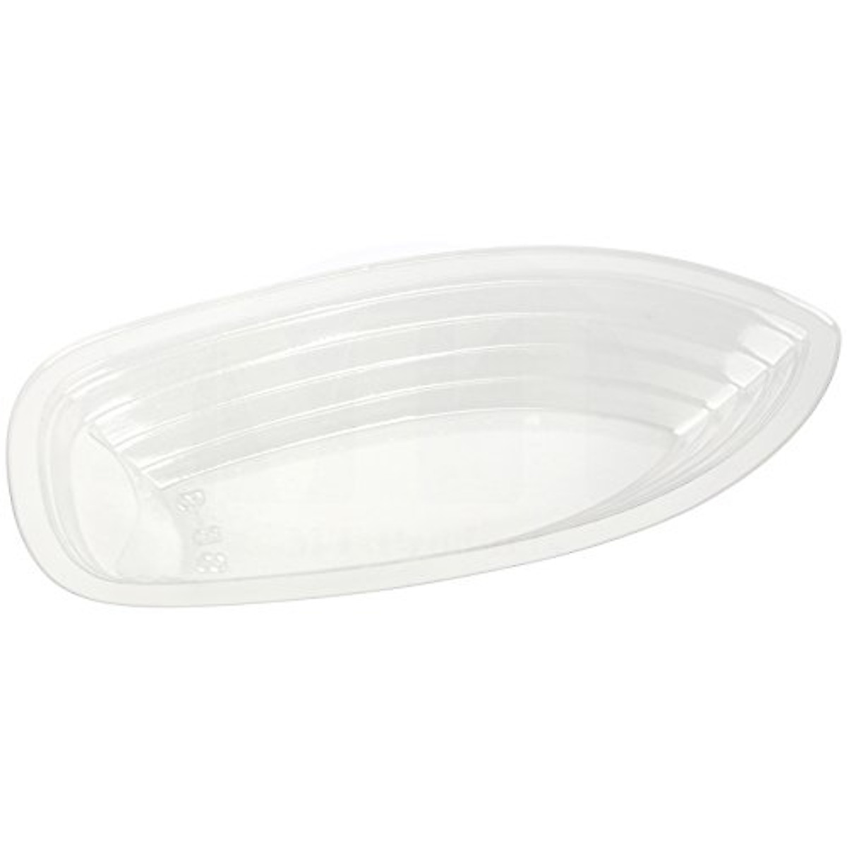 MT Products 12 oz. Clear Plastic Disposable Banana Split Boats/Perfect Size/Great Party Dish (30 Pieces) - Made in The USA