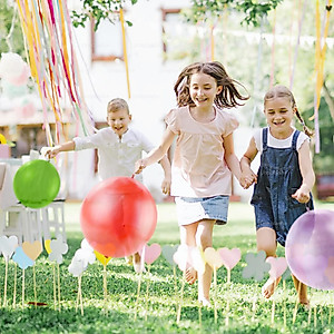 Giraffe - Easter Basket Stuffer - Neon Punch Balloons - (30 Count) I Punch Balloons Party Favors for Kids I Heavy Duty Punching Balloons with Rubber Bands I Punching Balloons for Kids I Birthday Party